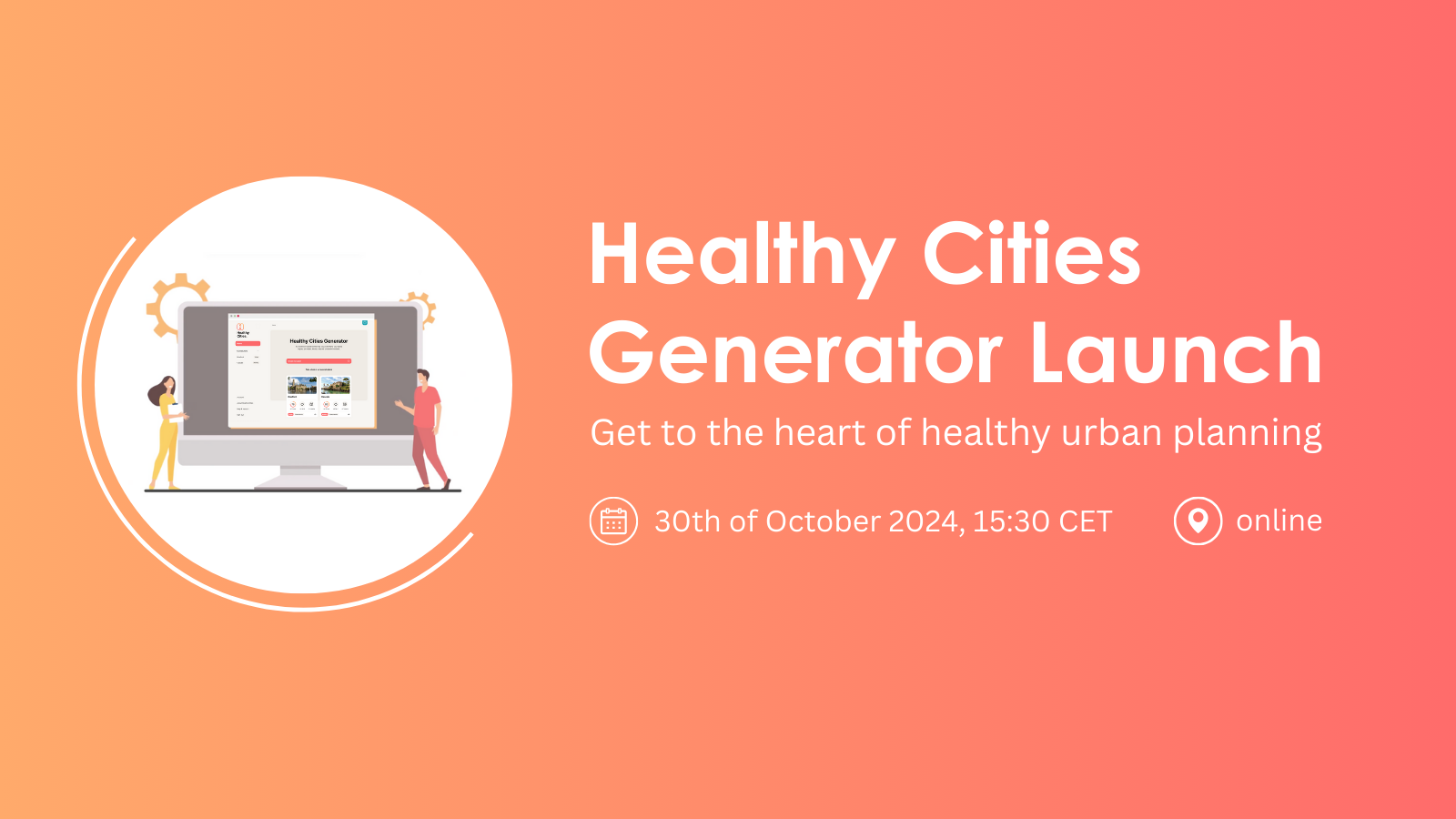 Launching the new Healthy Cities Generator | Healthy Cities.